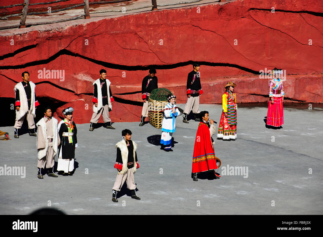 Jade Dragon Snow Mountain,Ethnicity show designed by Mr Li Jing Yenxung ...