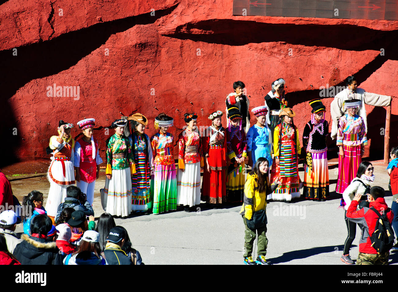Jade Dragon Snow Mountain,Ethnicity show designed by Mr Li Jing Yenxung ...