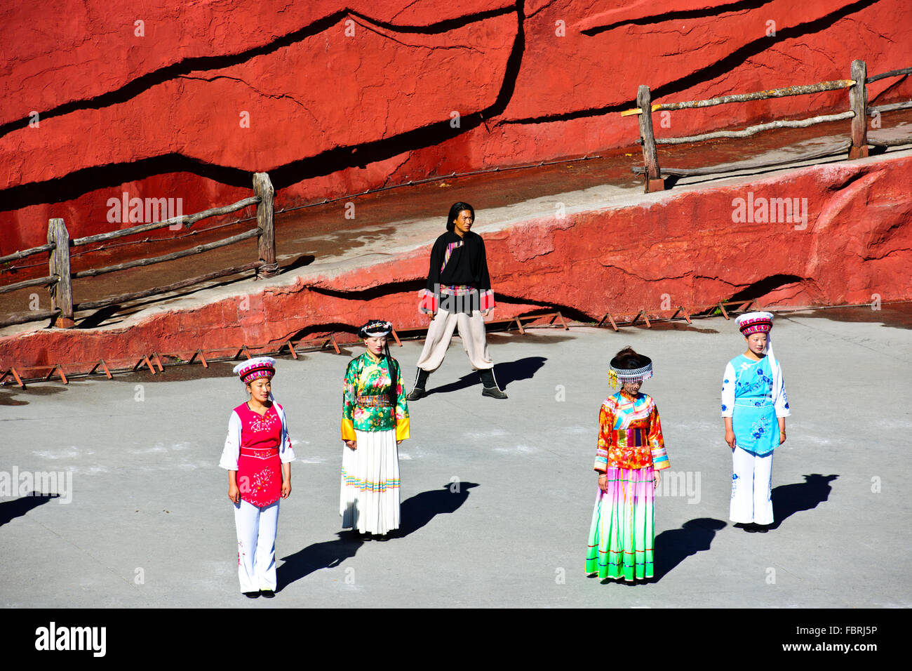 Jade Dragon Snow Mountain,Ethnicity show designed by Mr Li Jing Yenxung ...