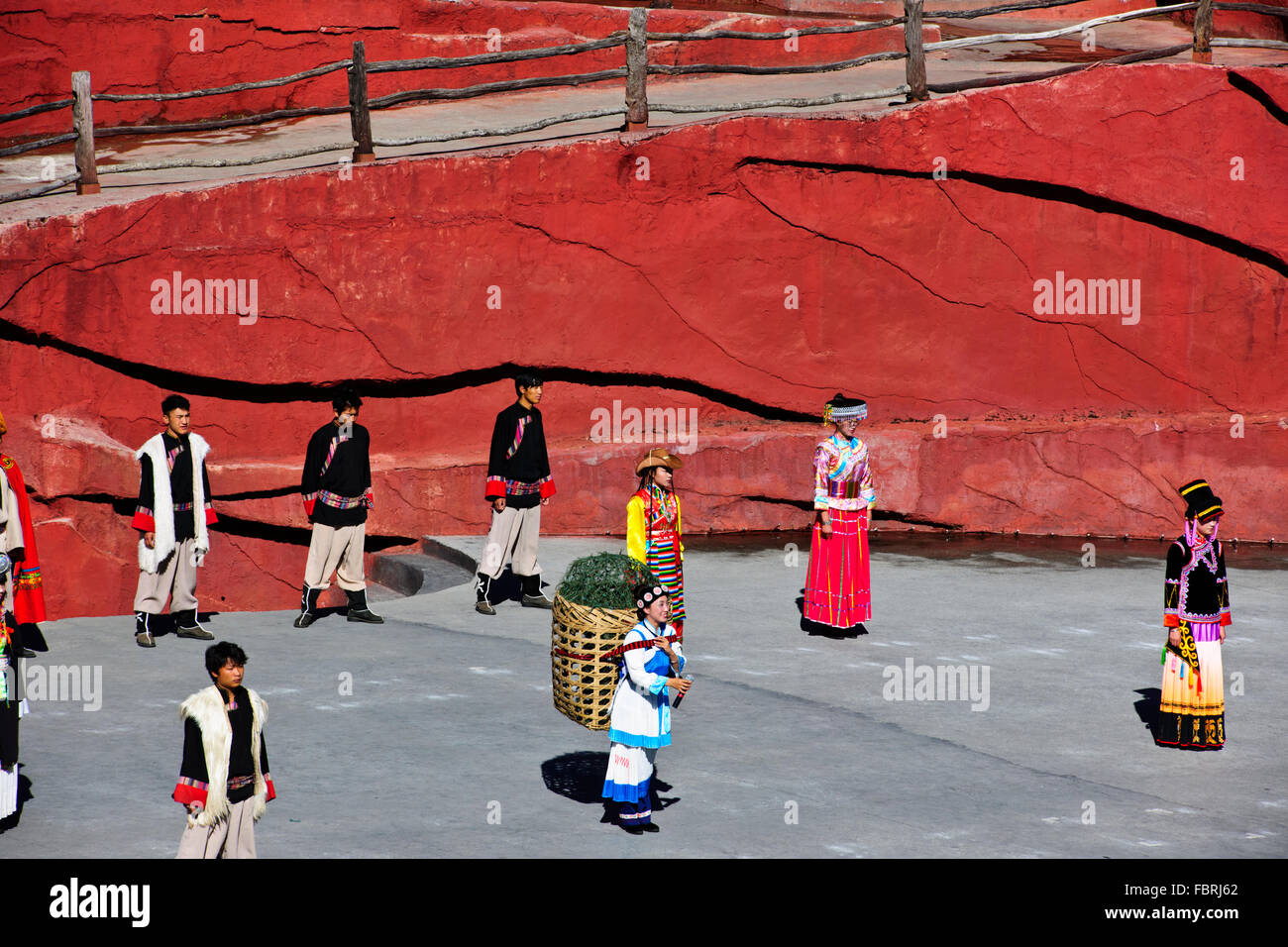 Jade Dragon Snow Mountain,Ethnicity show designed by Mr Li Jing Yenxung ...