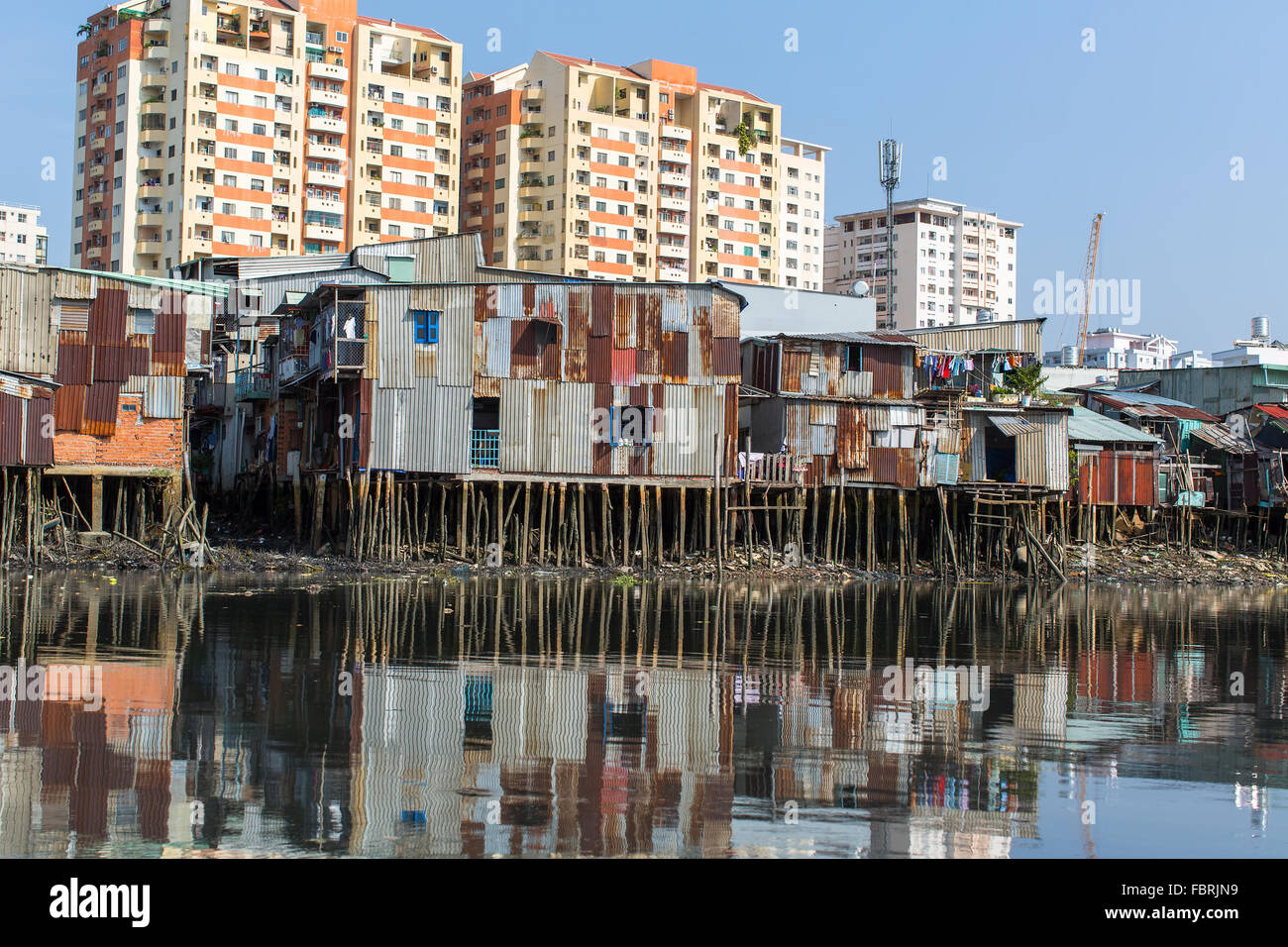 Vietnam slum hi-res stock photography and images - Alamy