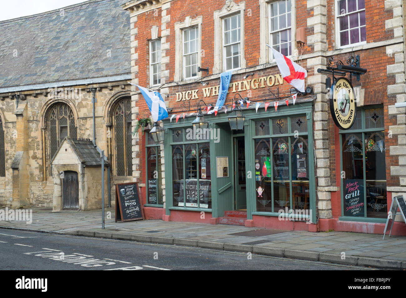 The Dick Wittington pub in Gloucester Stock Photo - Alamy