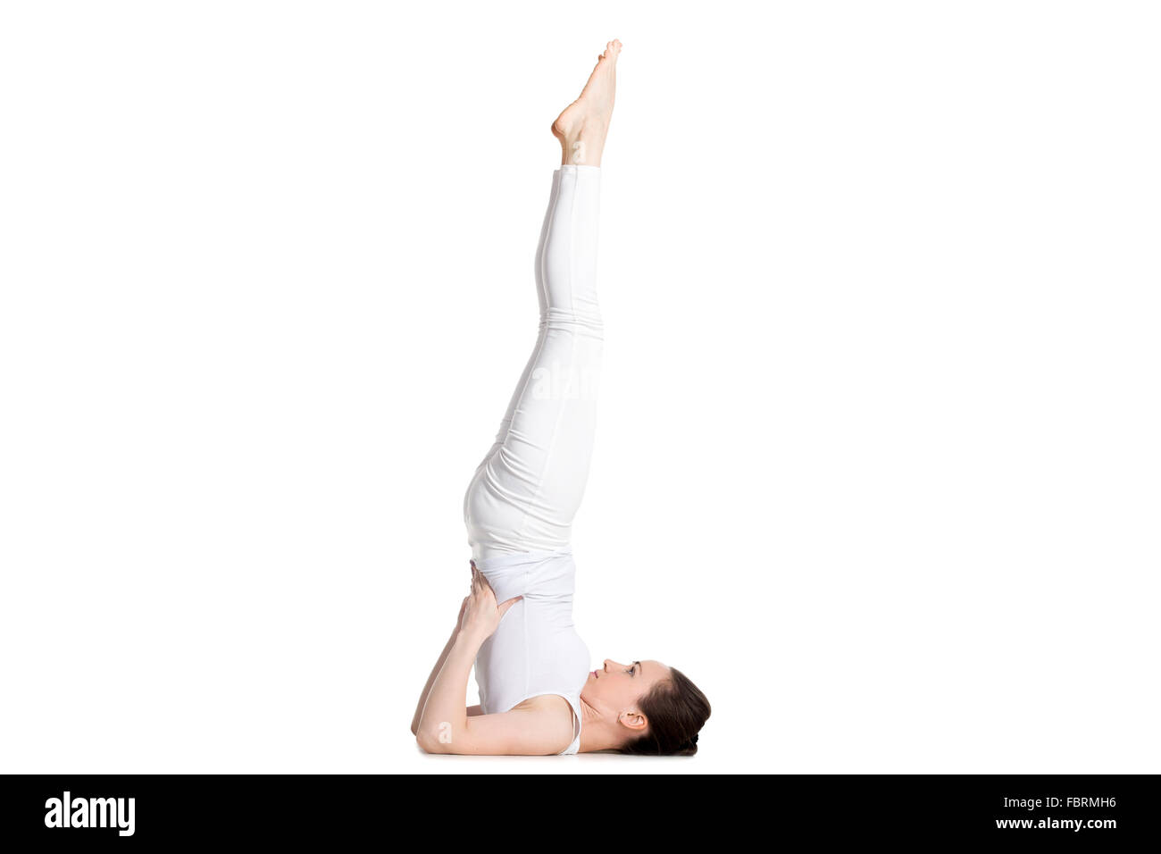 Gymnastics shoulder woman stand hi-res stock photography and images - Alamy