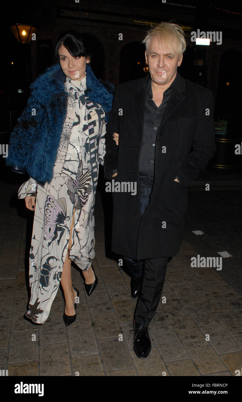 LOVE Magazine - Christmas party at George Club Featuring: Nick Rhodes ...