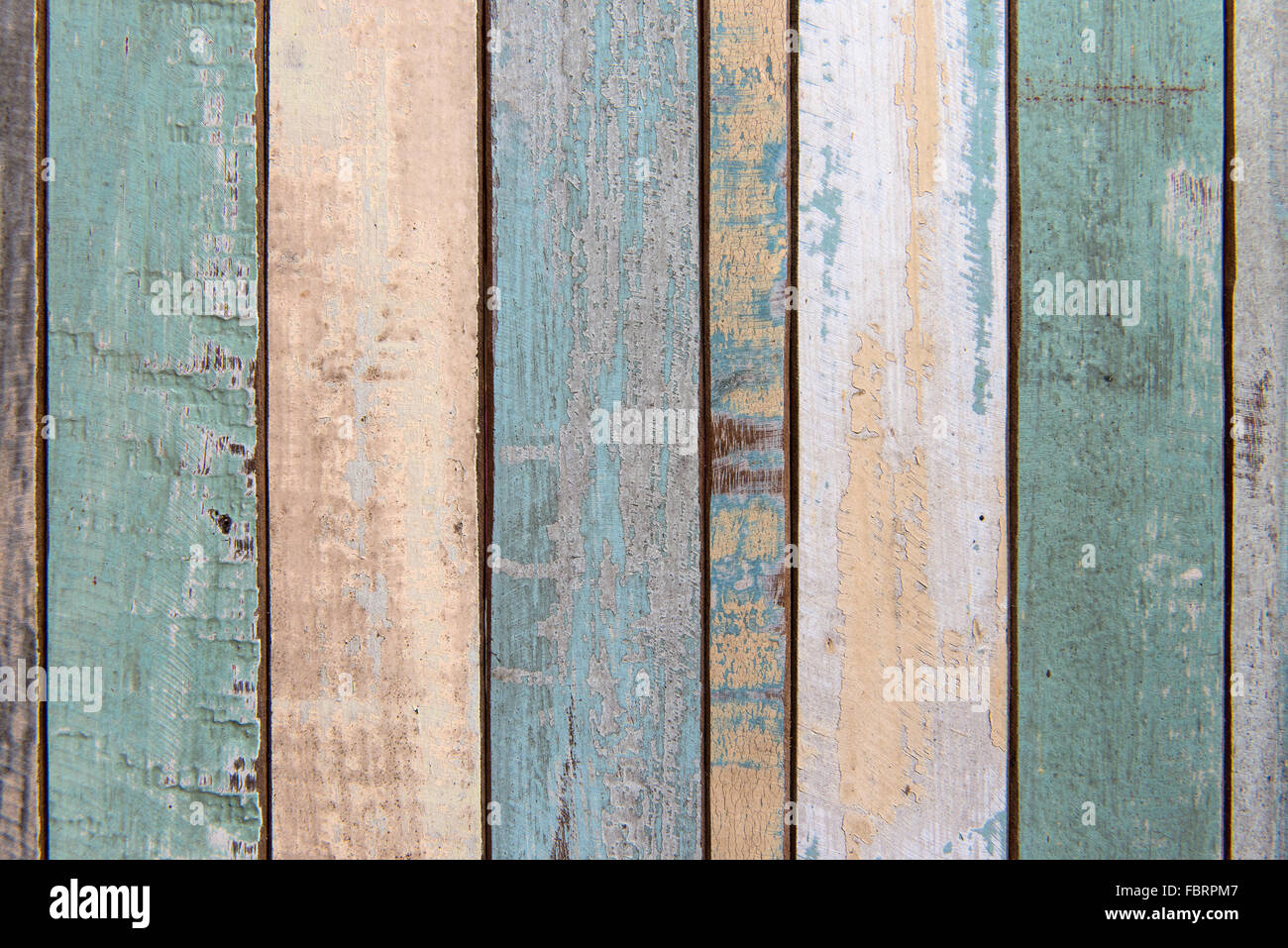 Old color wood plank texture and background Stock Photo - Alamy