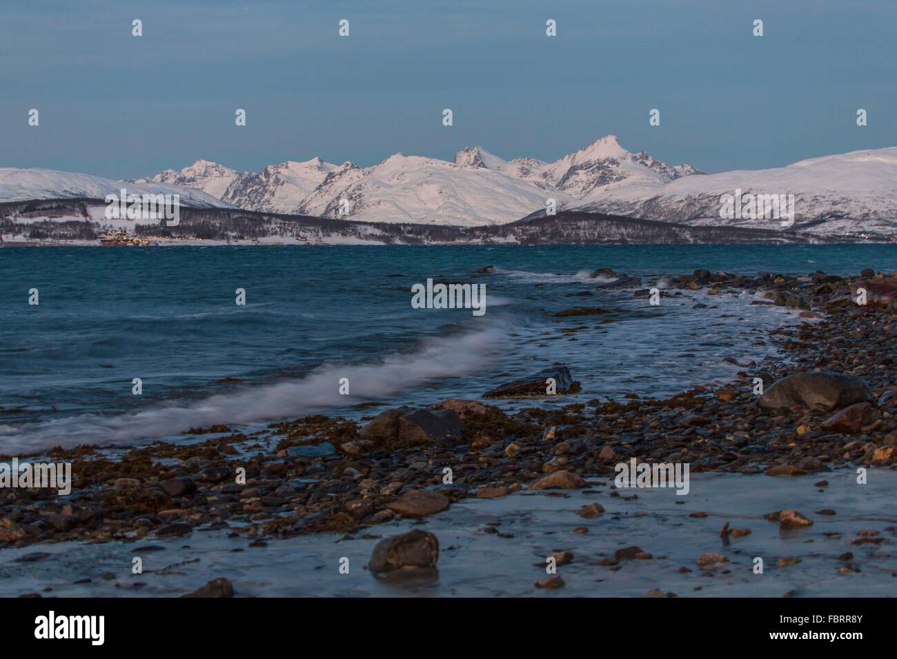 winter in northern Norway, january 2016 Stock Photo - Alamy