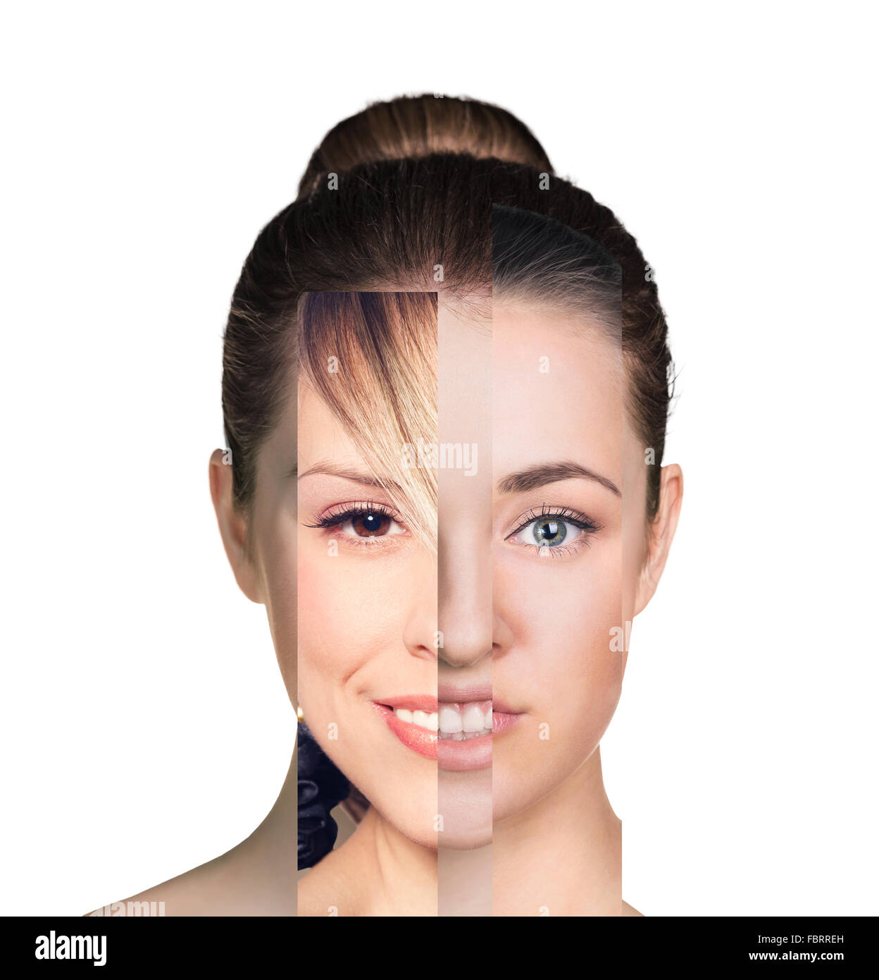 Ethnic montage hi-res stock photography and images - Alamy