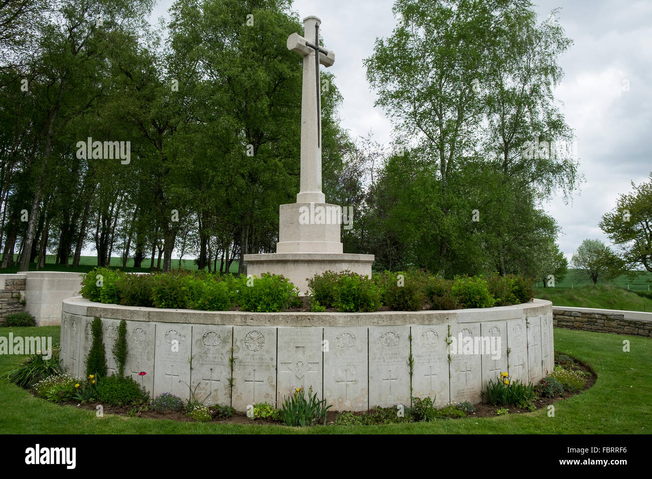 Hunters Commonwealth War Graves Commission Cemetery Beaumont Hamel