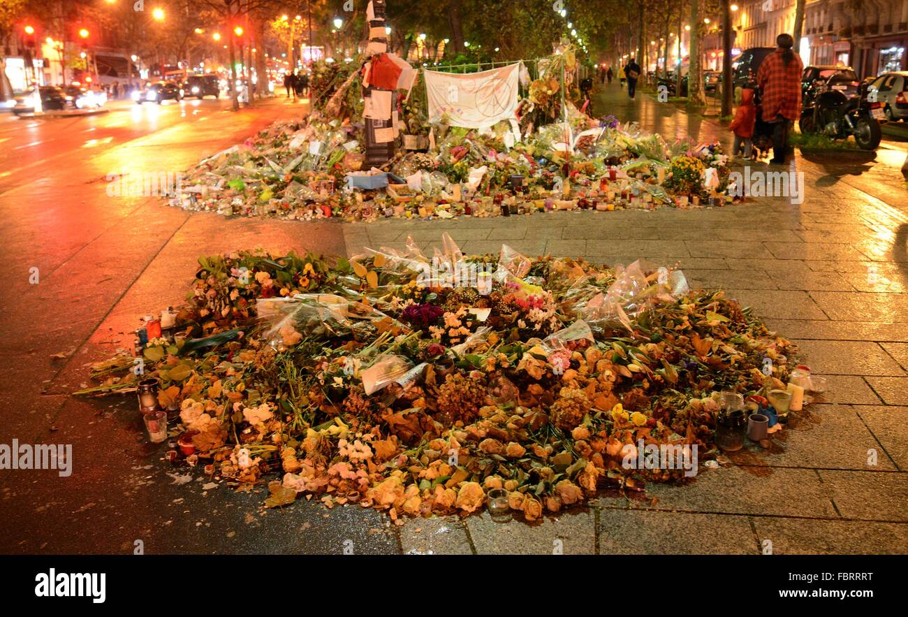 Bataclan attack hi-res stock photography and images - Alamy