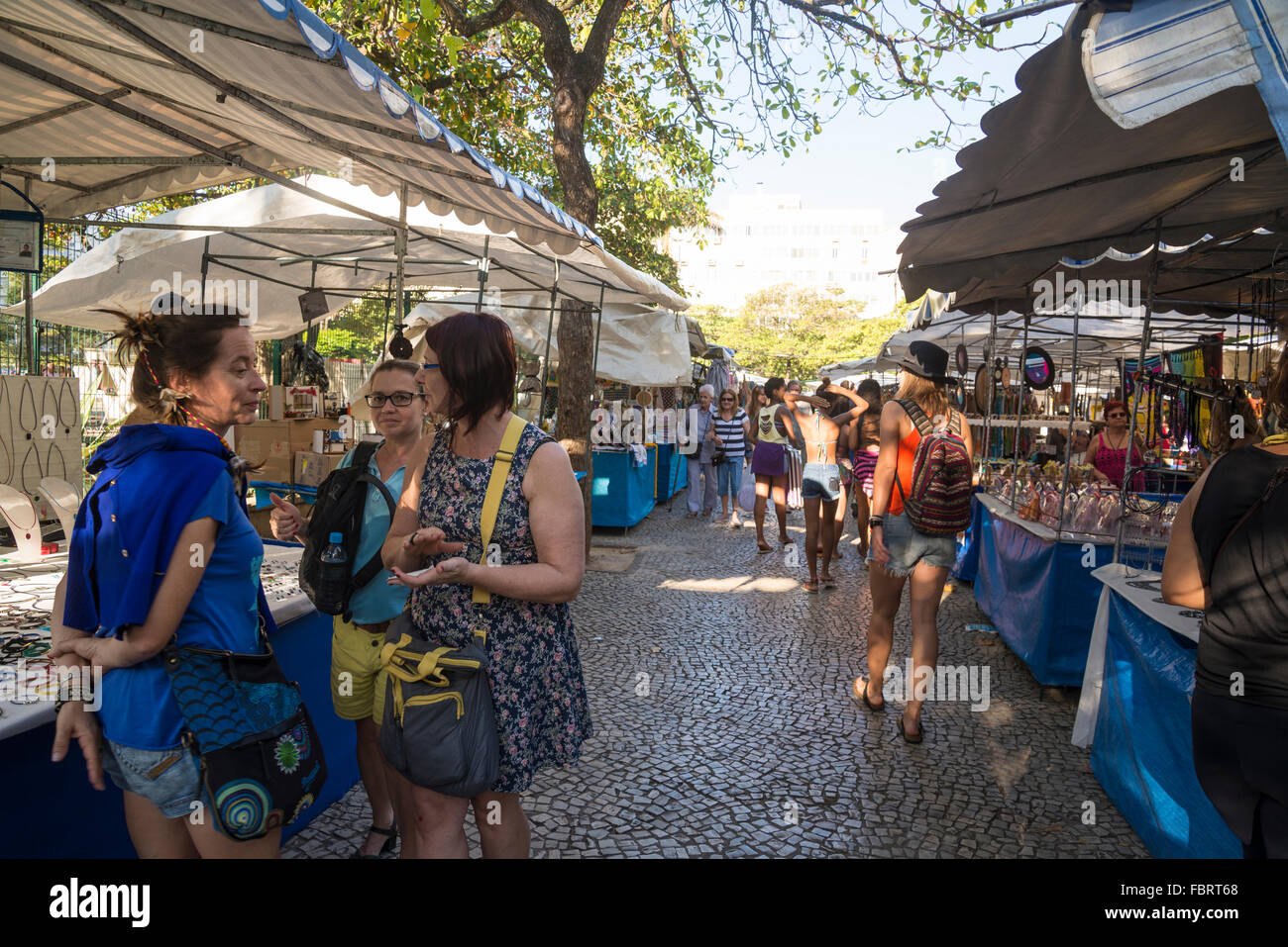 Ipanema Hippie Market, Rio de Janeiro, Brazil Stock Photo - Alamy