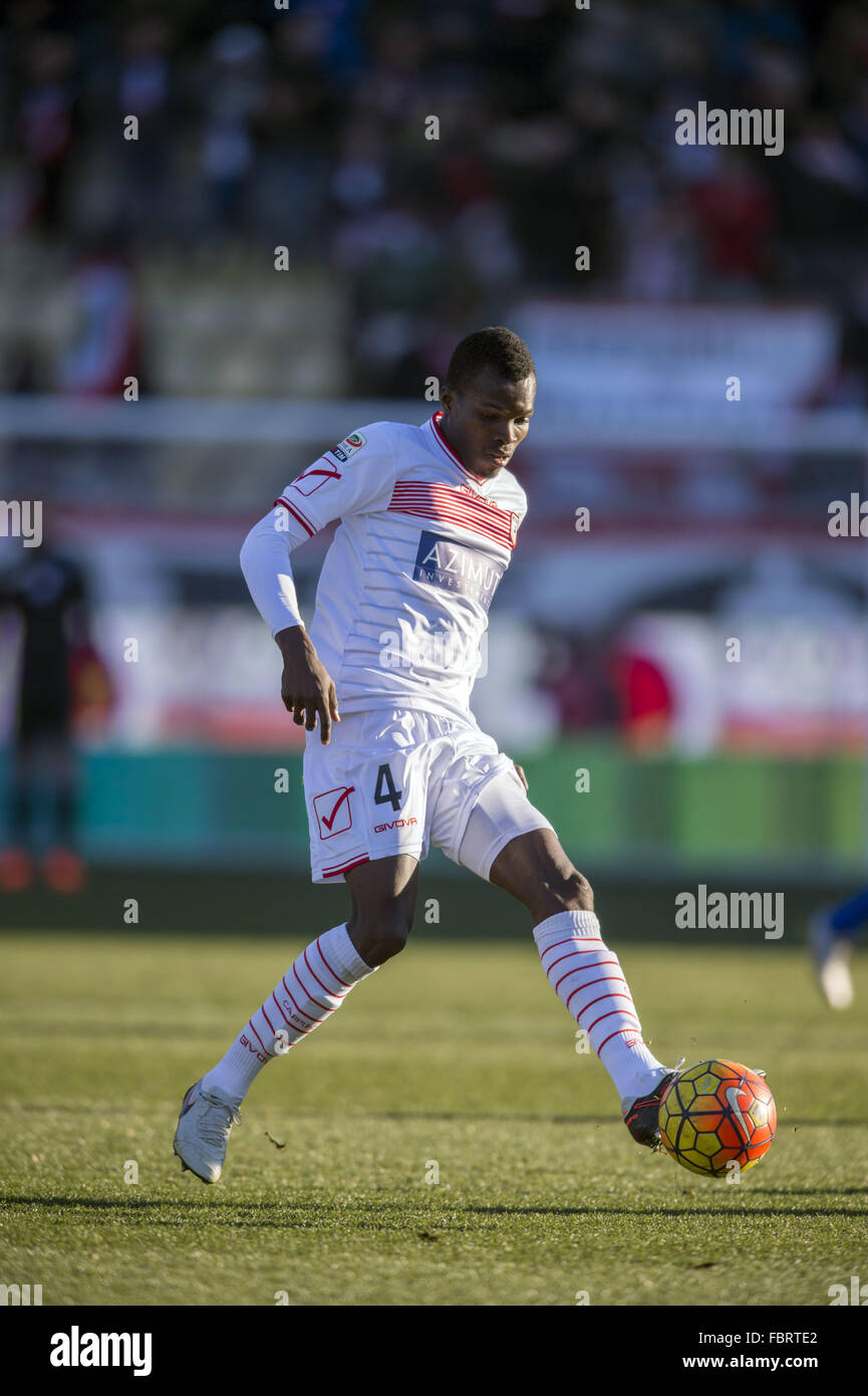 Modena, Italy. 17th Jan, 2016. Isaac Cofie (Carpi) Football/Soccer ...