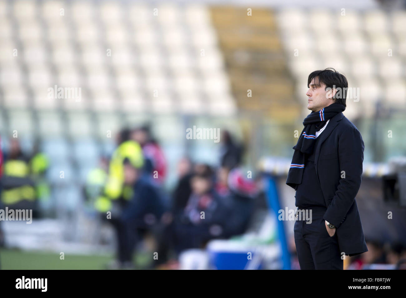 Modena, Italy. 17th Jan, 2016. Vincenzo Montella (Sampdoria) Football ...