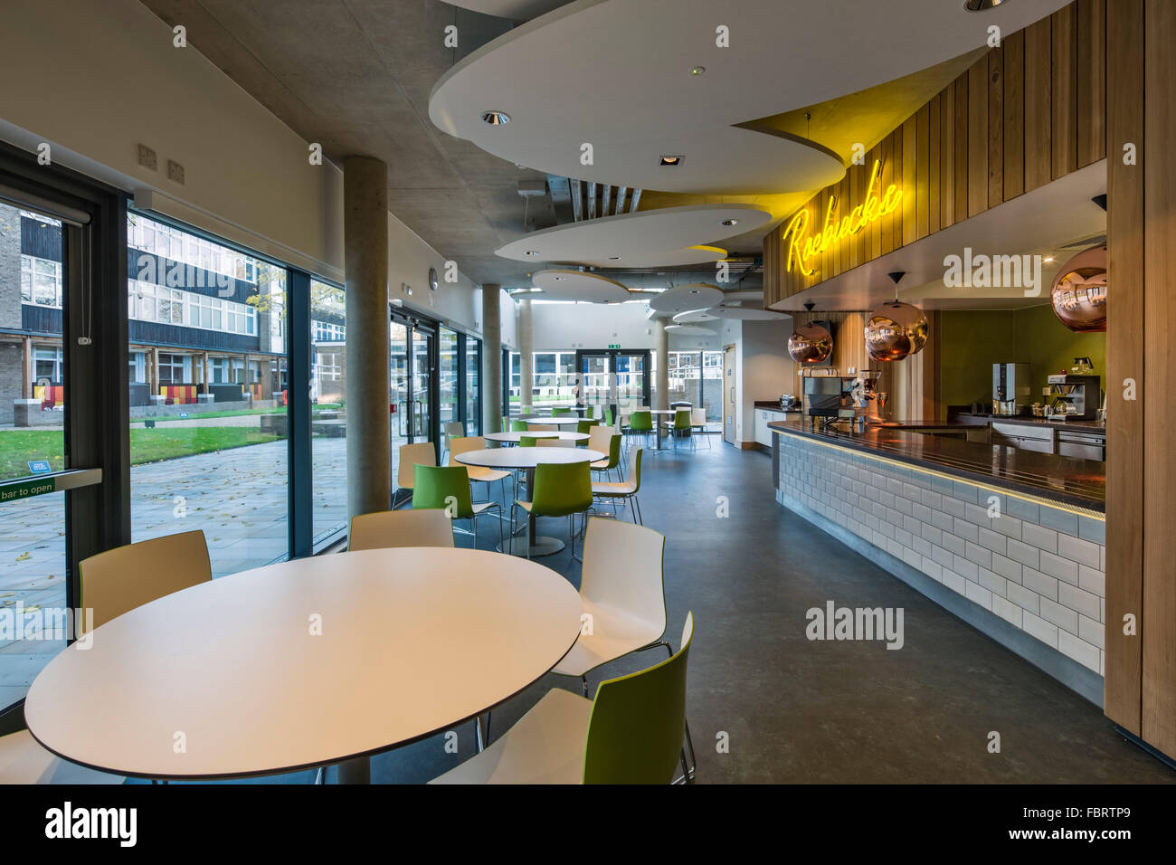 Café. Colfe's School - sixth form centre, London, United Kingdom ...