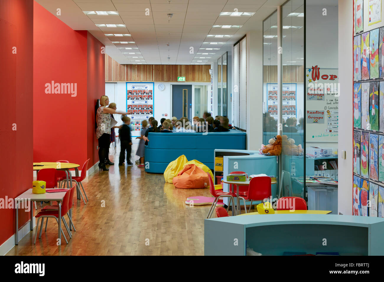 Furnishing on ground floor circulation space. Lairdsland Primary School ...