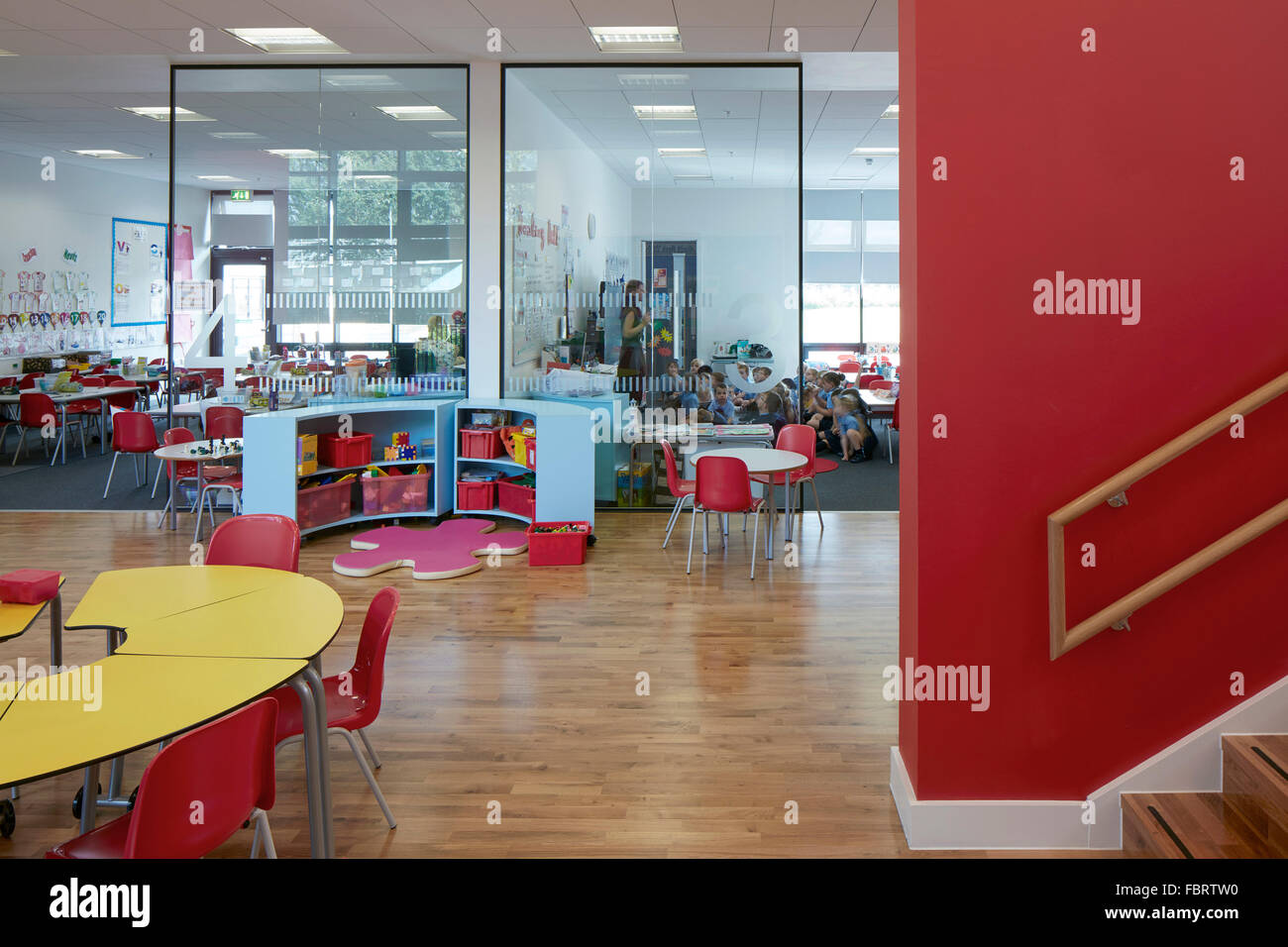 Ground floor classroom and circulation space. Lairdsland Primary School ...