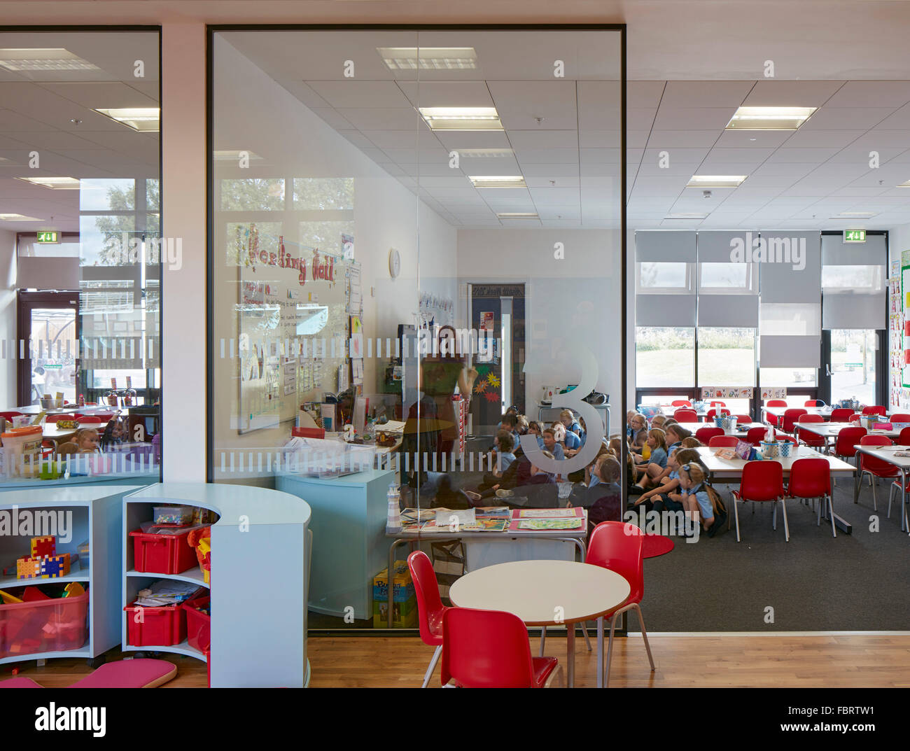 Ground floor classroom and circulation space. Lairdsland Primary School ...