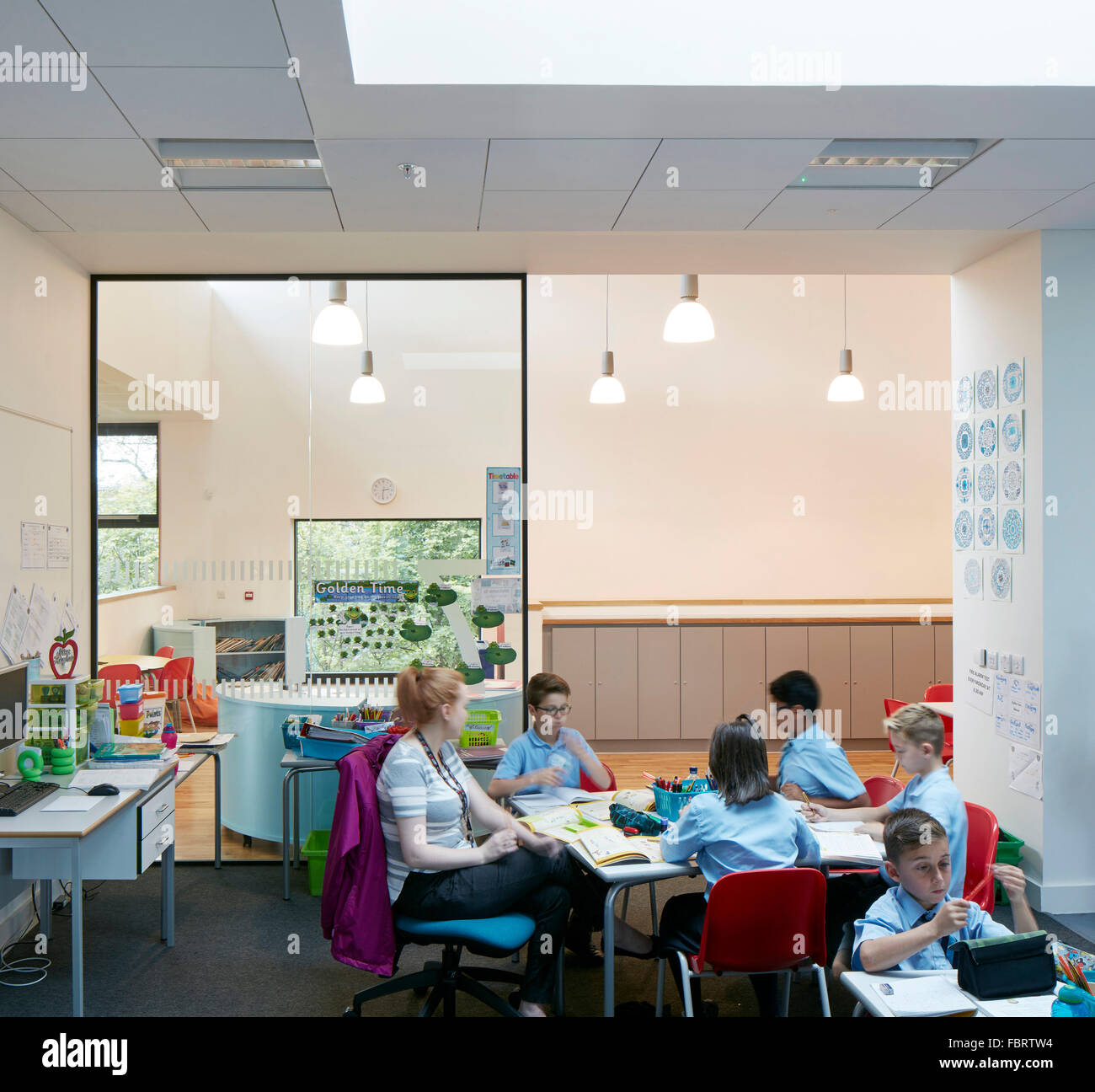 Ground floor classroom with circulation space. Lairdsland Primary ...