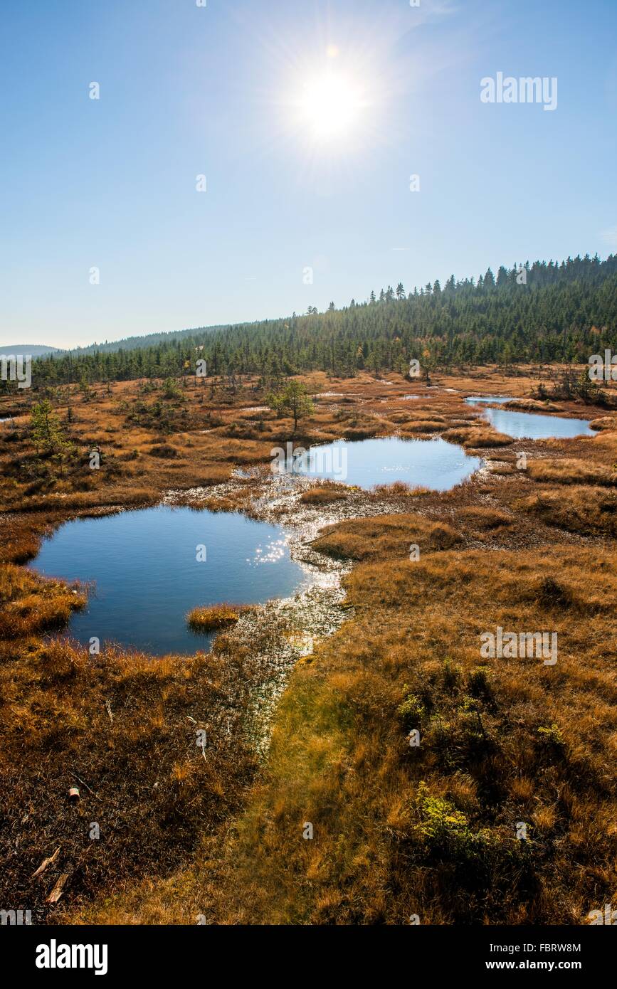 Na Cihadle peat moors Stock Photo - Alamy