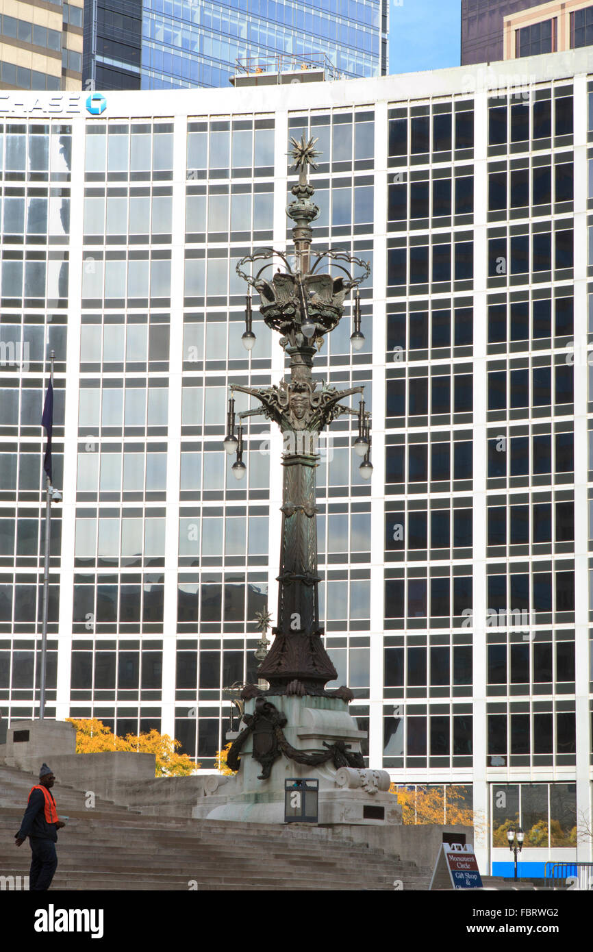 Monument circle indianapolis hi-res stock photography and images - Alamy