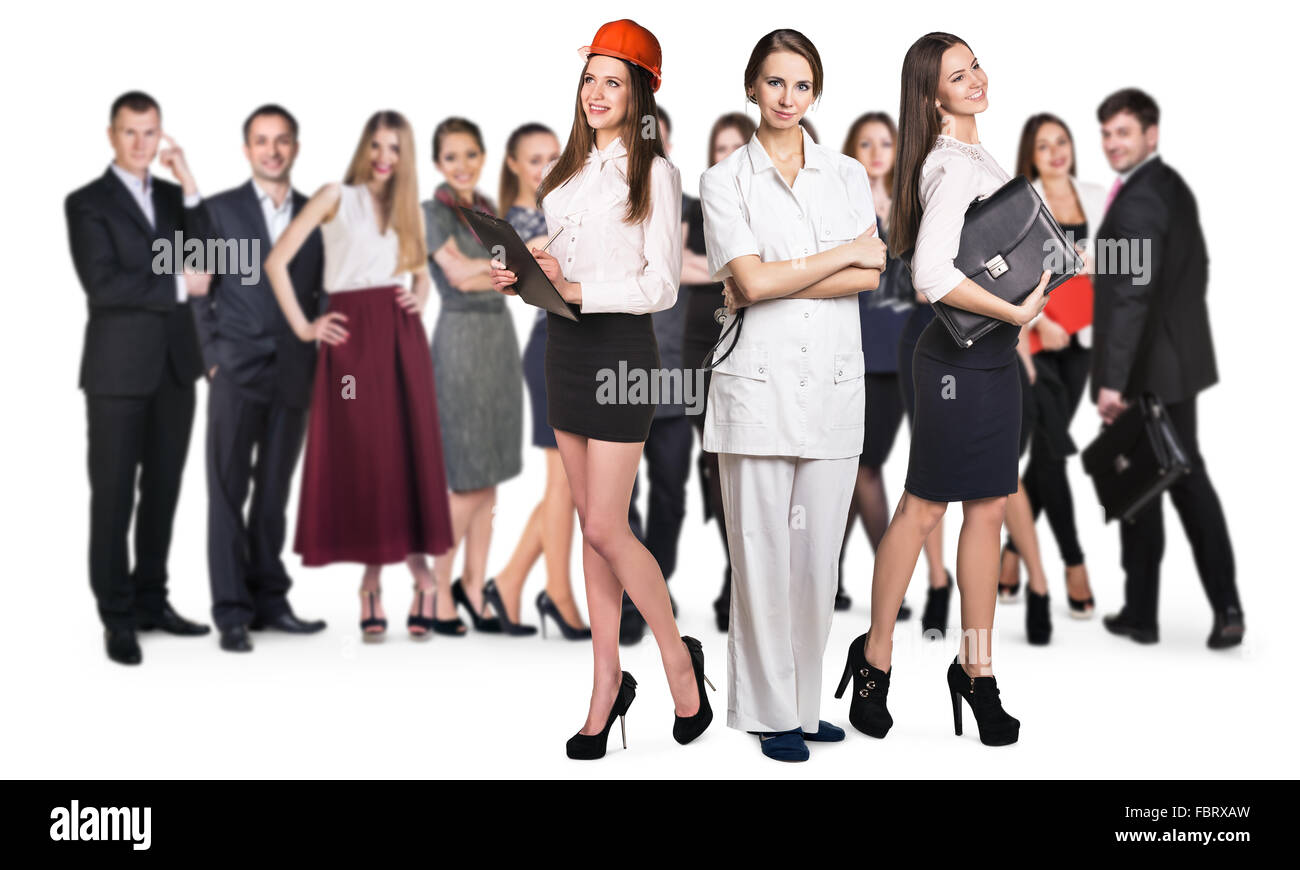 Successful business women of different professions Stock Photo - Alamy