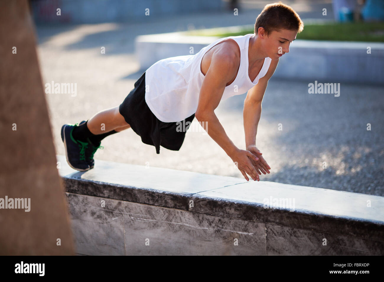 Push up clap hi-res stock photography and images - Alamy