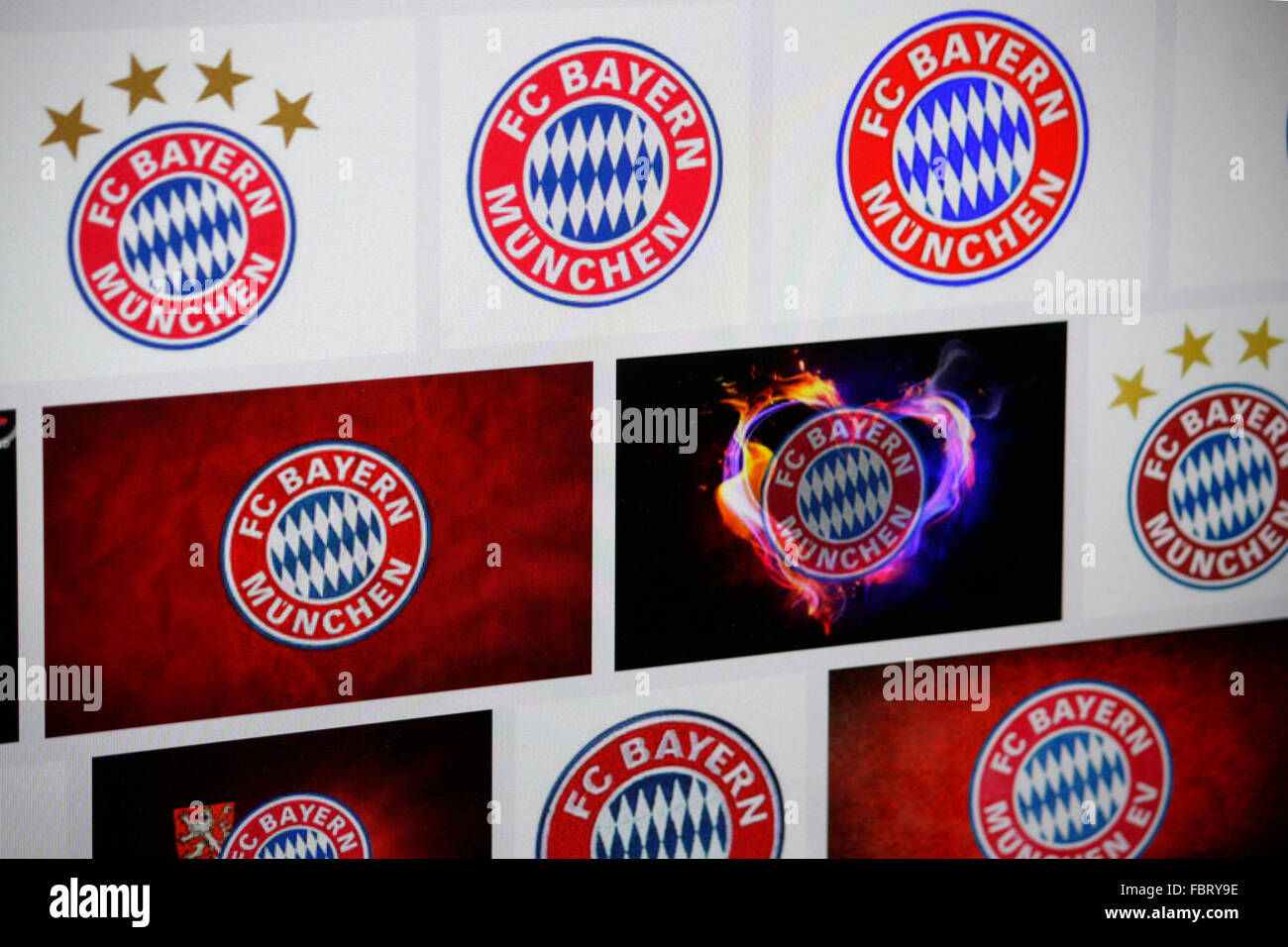 Fc bayern munich logo hi-res stock photography and images - Alamy