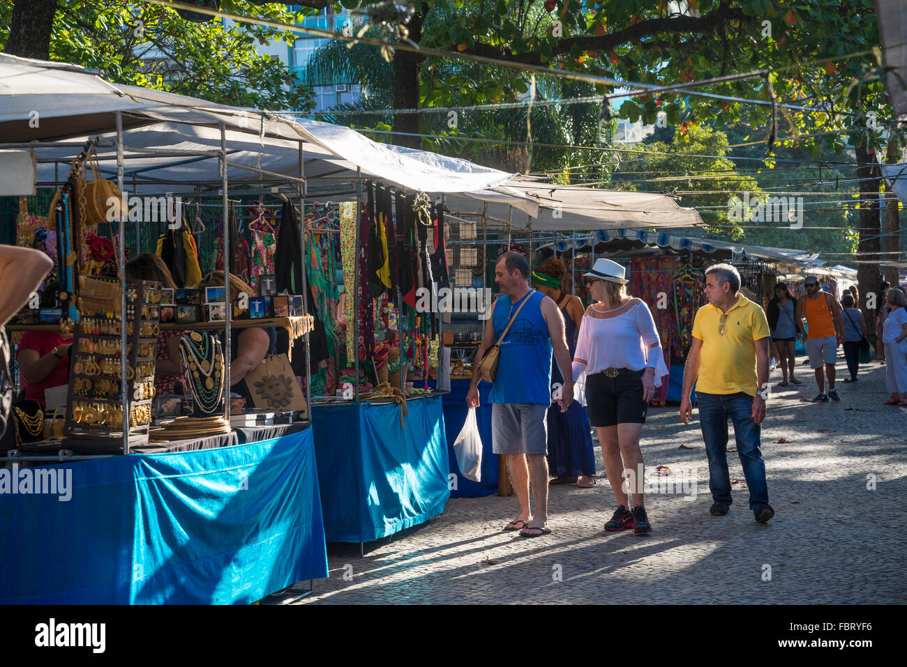 Ipanema Hippie Market, Rio de Janeiro, Brazil Stock Photo - Alamy