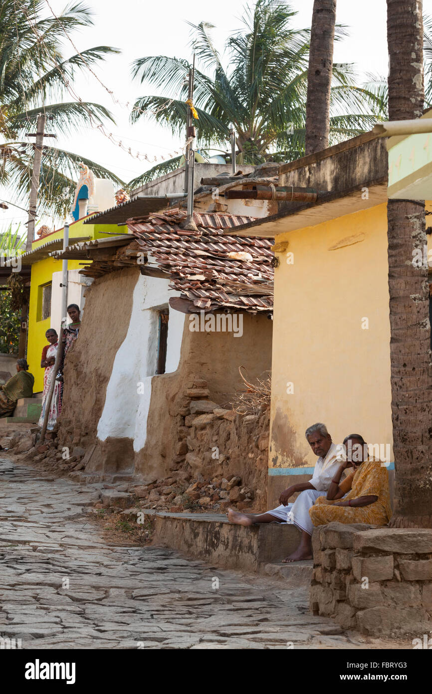 South indian villagers hi-res stock photography and images - Alamy