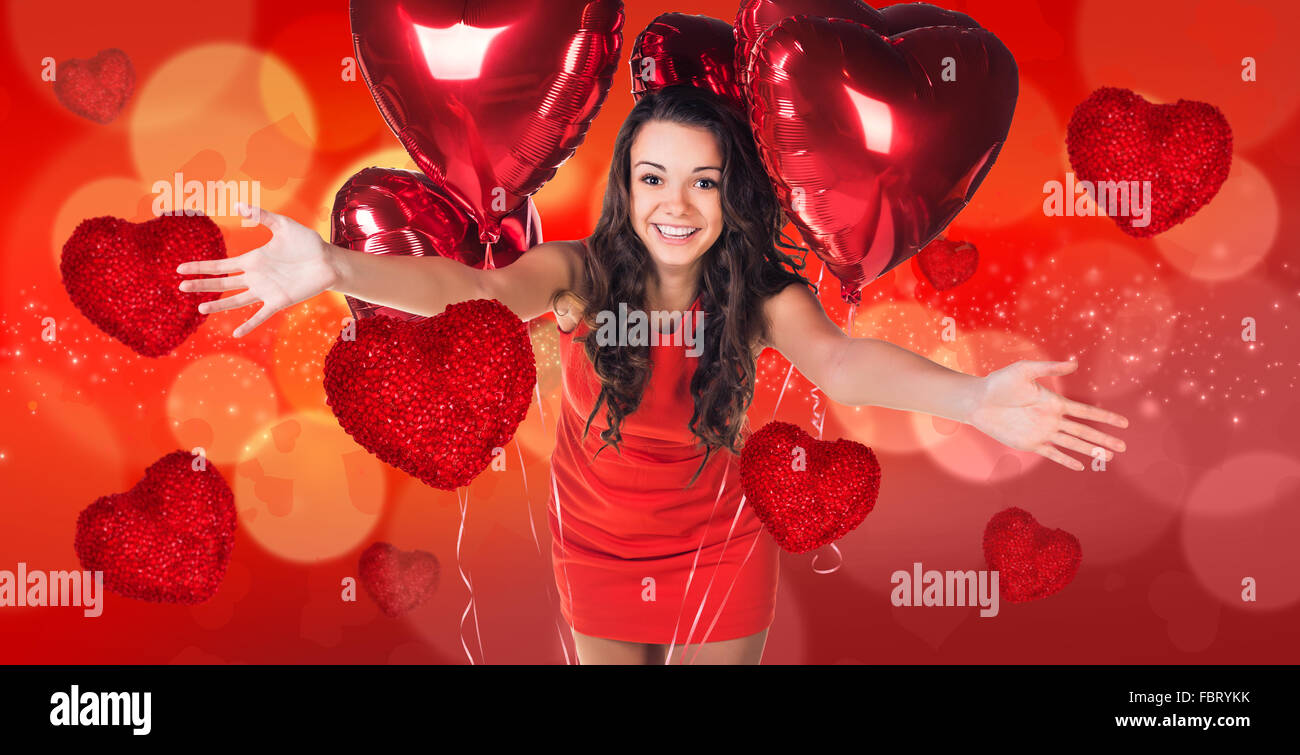 Light Red Color Dress