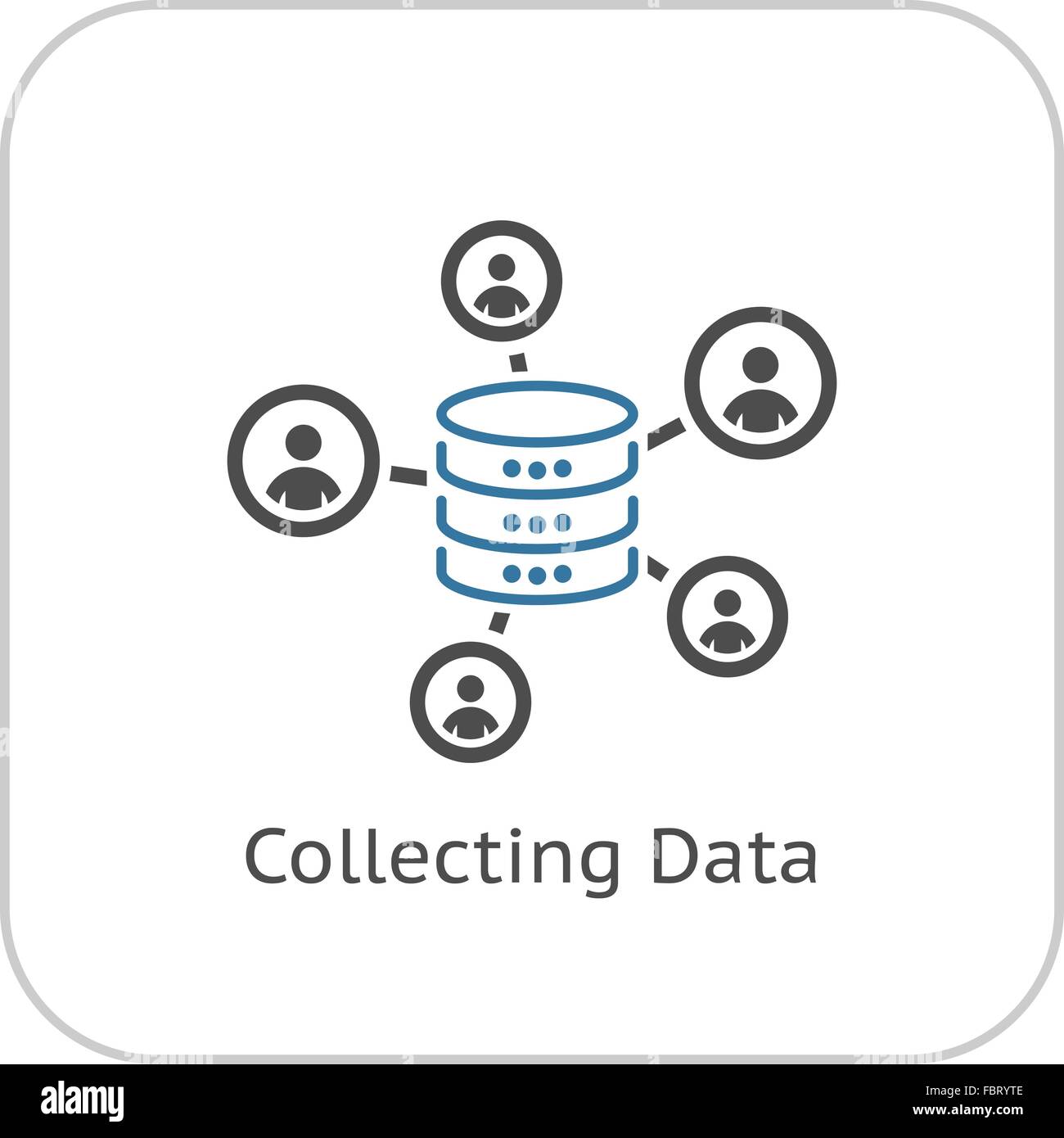 Large data centre Stock Vector Images - Alamy