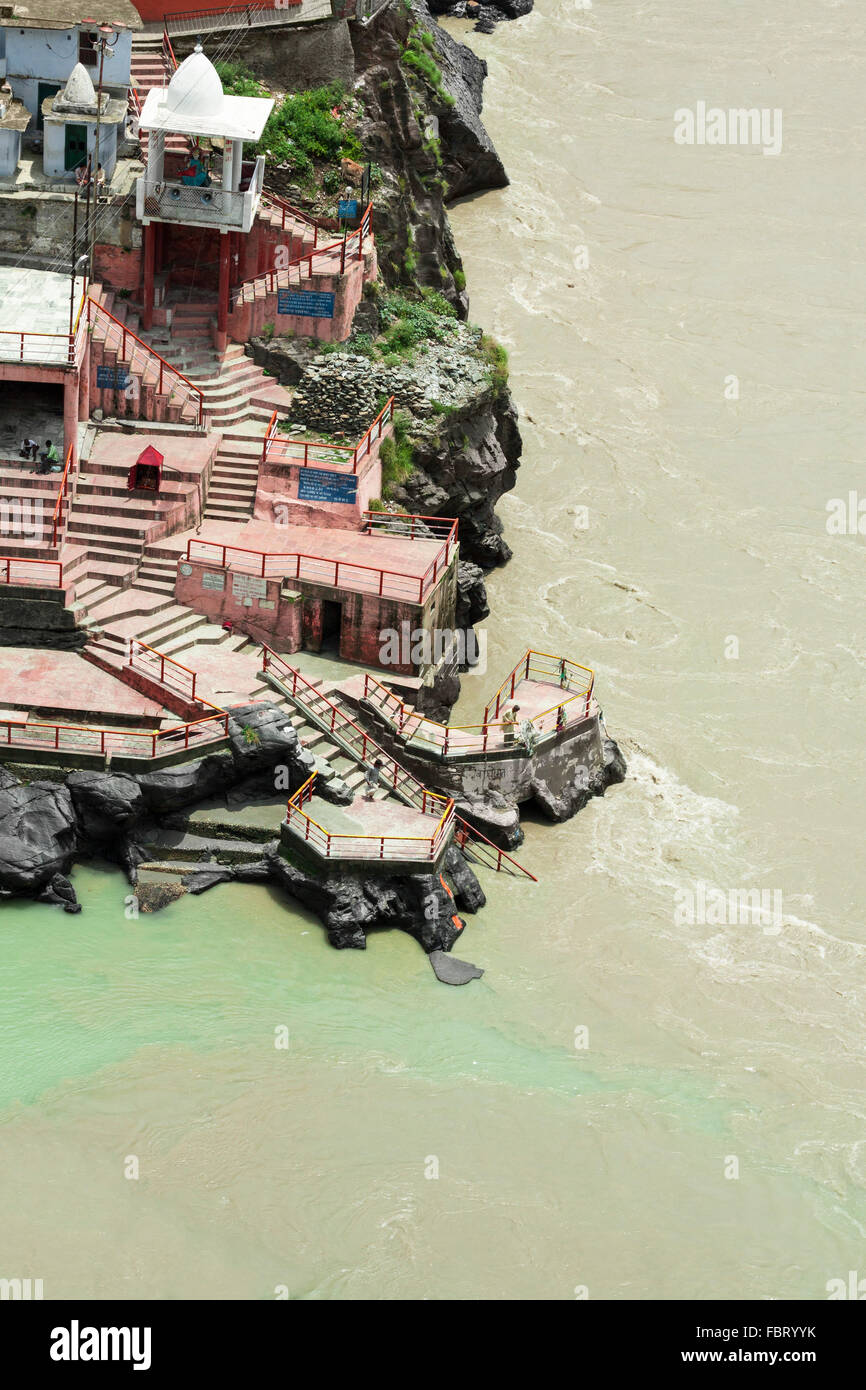 Devprayag river hi-res stock photography and images - Alamy
