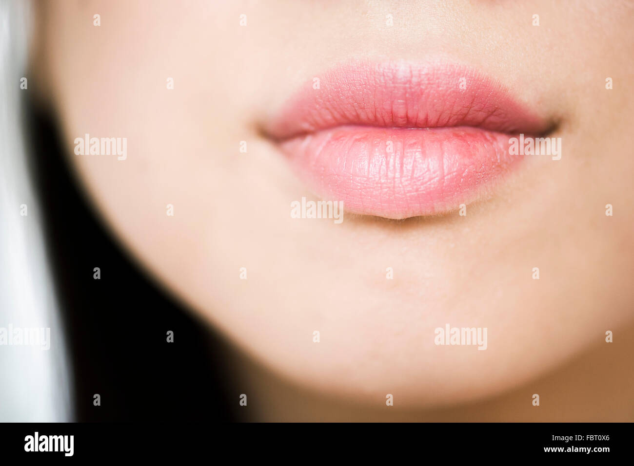 Close-up of woman's lips Stock Photo - Alamy