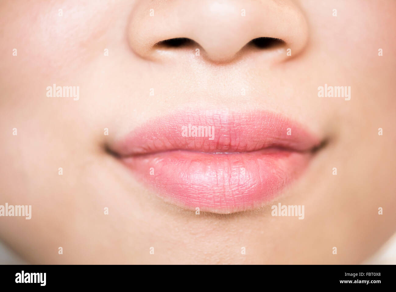 Close-up of woman's lips Stock Photo - Alamy