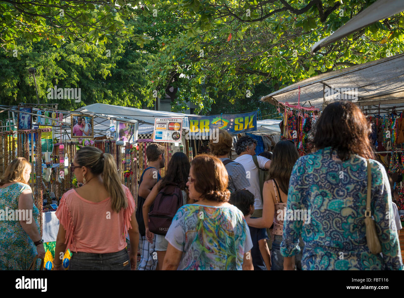 Ipanema Hippie Market, Rio de Janeiro, Brazil Stock Photo - Alamy