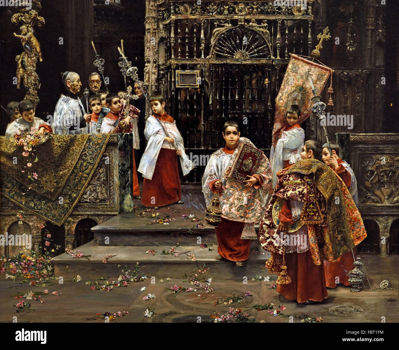 Choir Boys ca. 1885-1890 by José Gallegos y Arnosa Andalusia Spanish ...