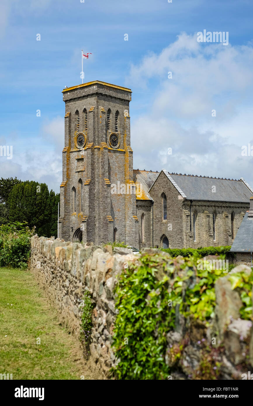 Holy Trinity Parish Church at Salcombe in Devon Stock Photo - Alamy