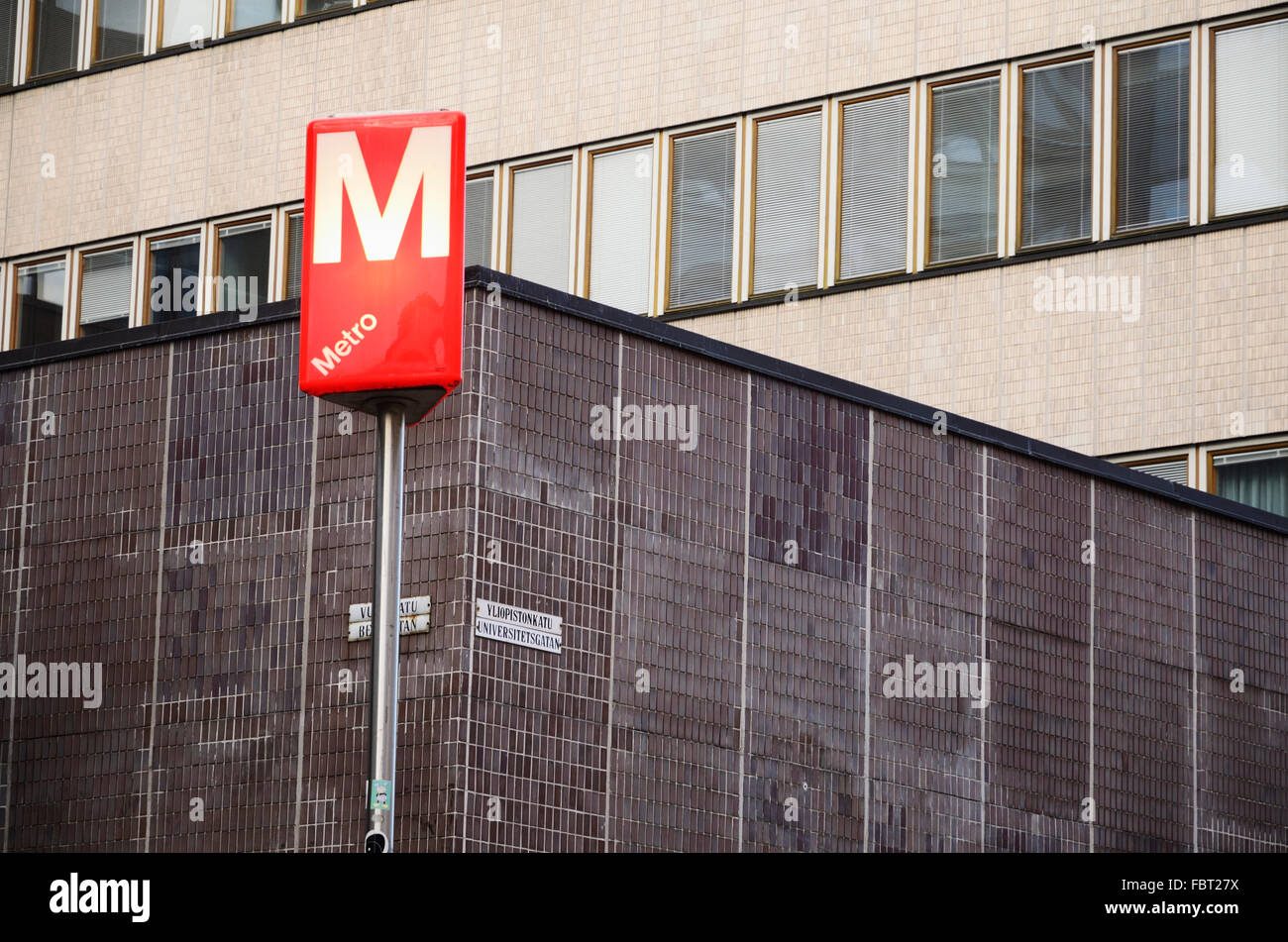 The Helsinki Metro is a rapid transit system serving Helsinki, Finland ...