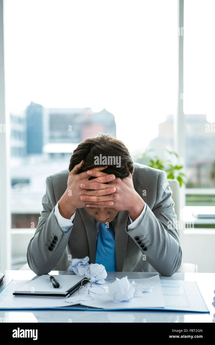 Smart working sad hi-res stock photography and images - Alamy