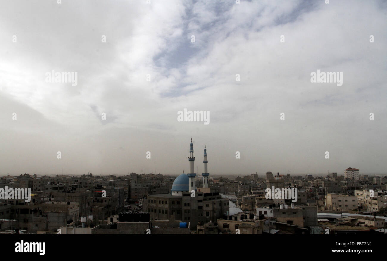 Rafah, Gaza Strip, Palestinian Territory. 19th Jan, 2016. A general ...