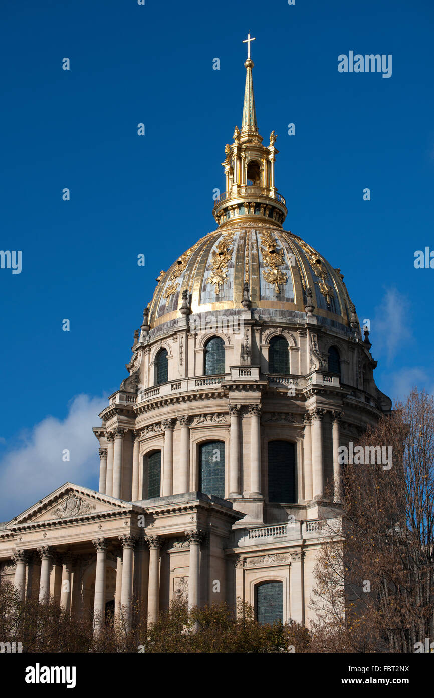 Dome des Invalides, Invalides, Paris, France, Europe Stock Photo - Alamy