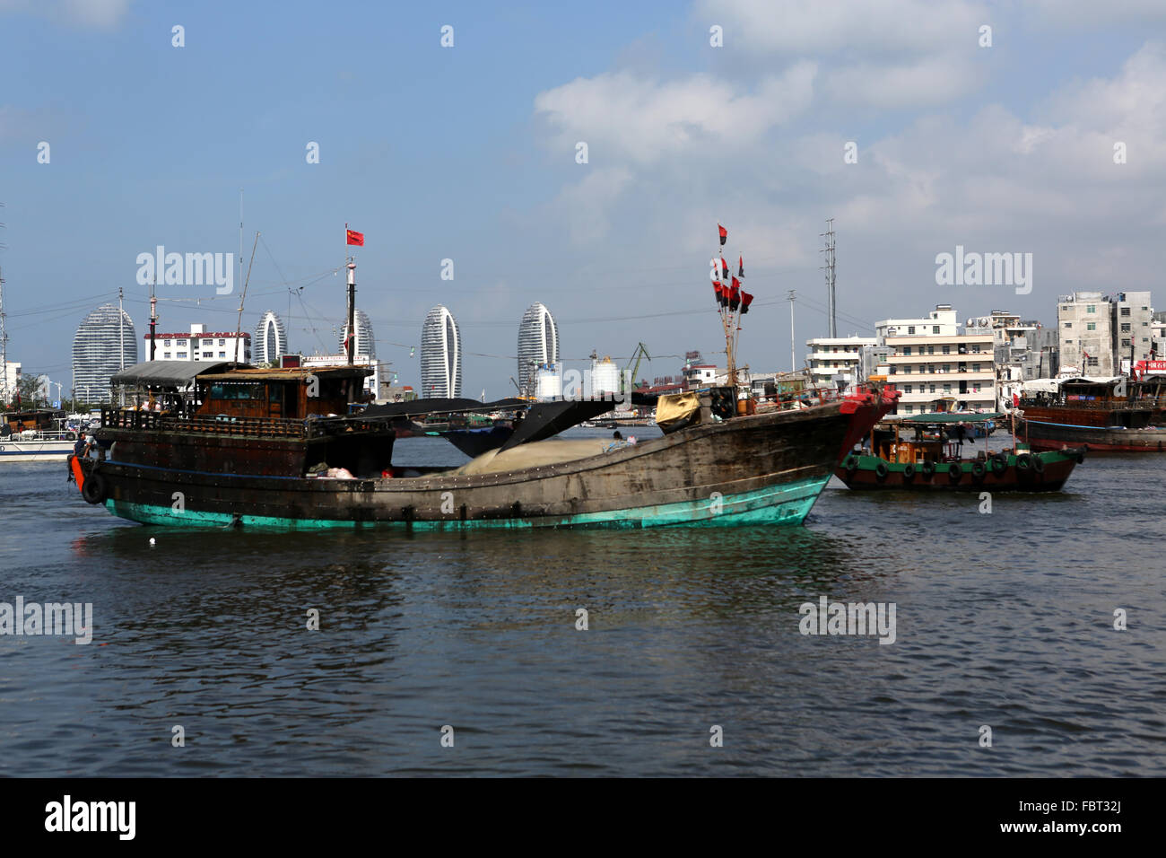 Port Sansha City Hainan Province China Stock Photo - Alamy