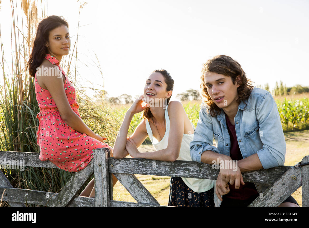 Friends spending lazy day together outdoors Stock Photo - Alamy