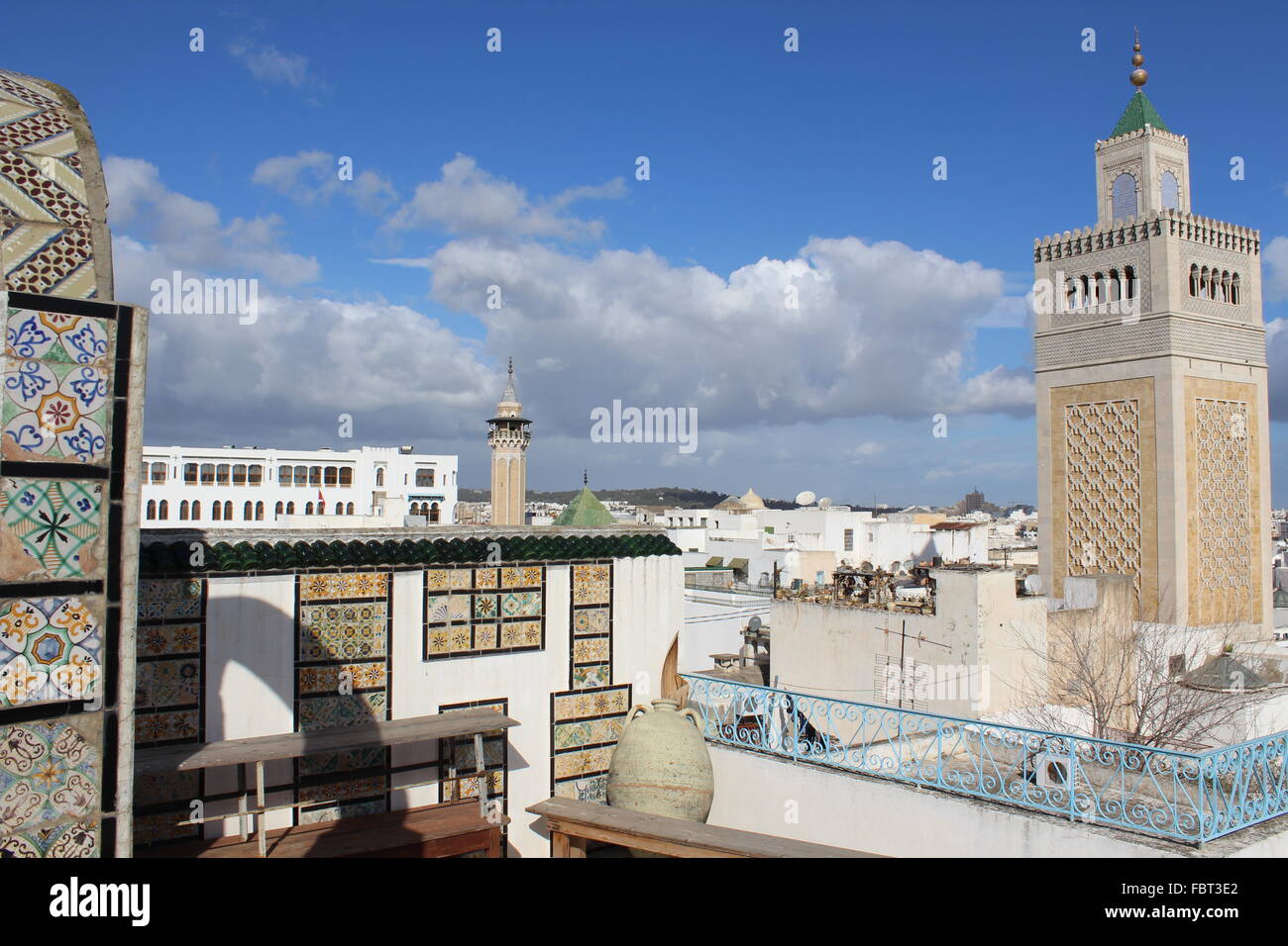 Mosque Zitouna, The Medina of Tunis, Tunisia Stock Photo - Alamy