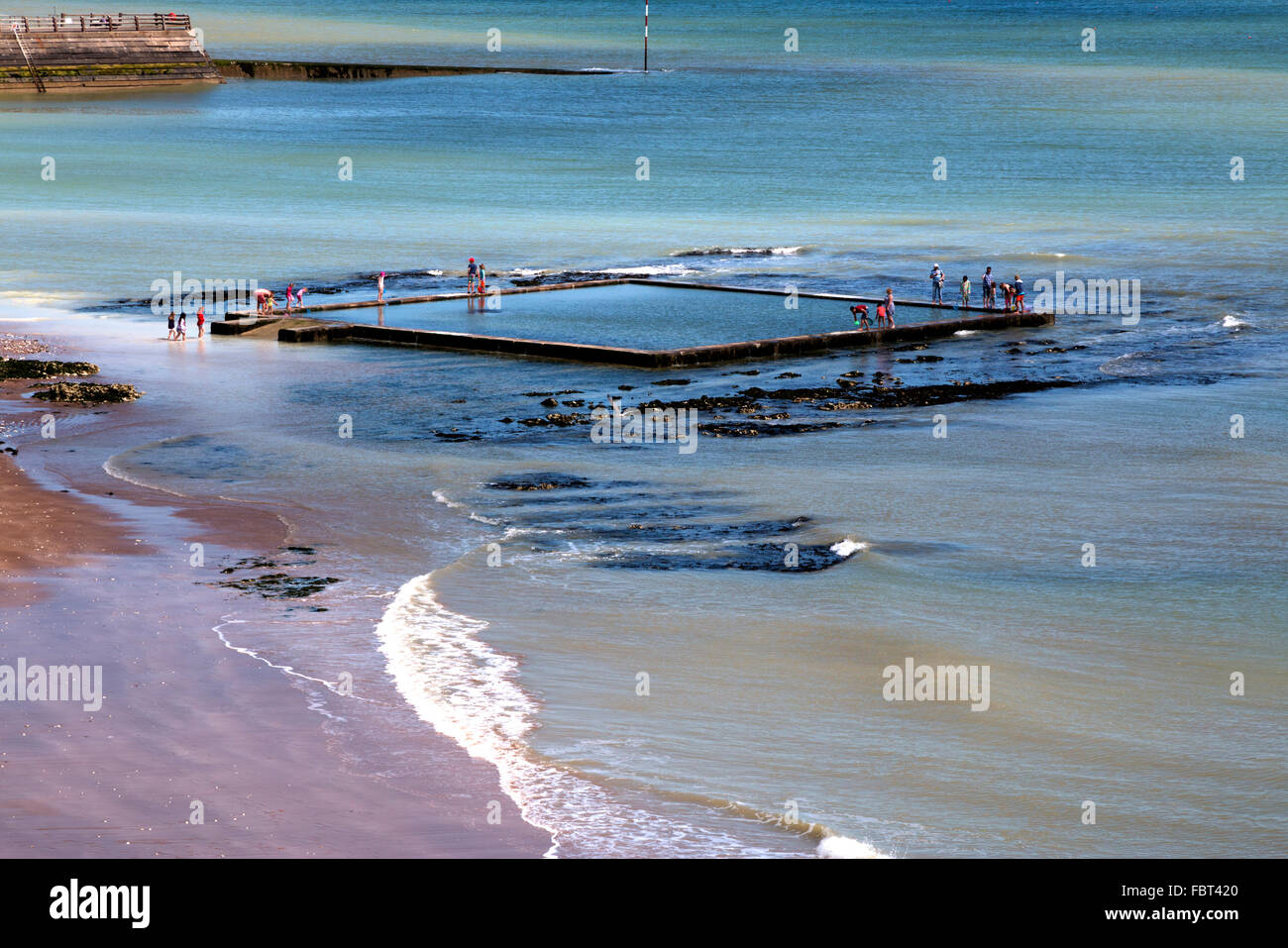 At the seaside Stock Photo - Alamy