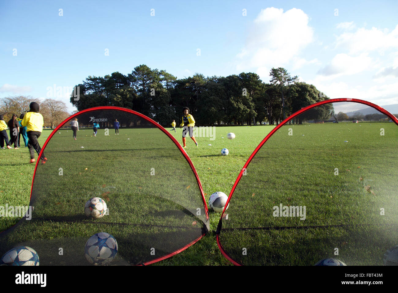 Football practice hi-res stock photography and images - Alamy