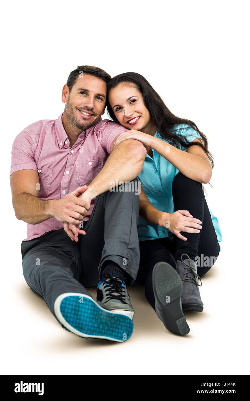 Sitting mid adult black Cut Out Stock Images & Pictures - Alamy