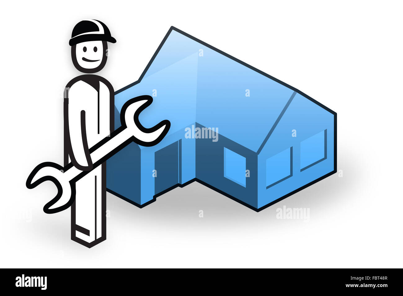 Master in the house Cut Out Stock Images & Pictures - Alamy