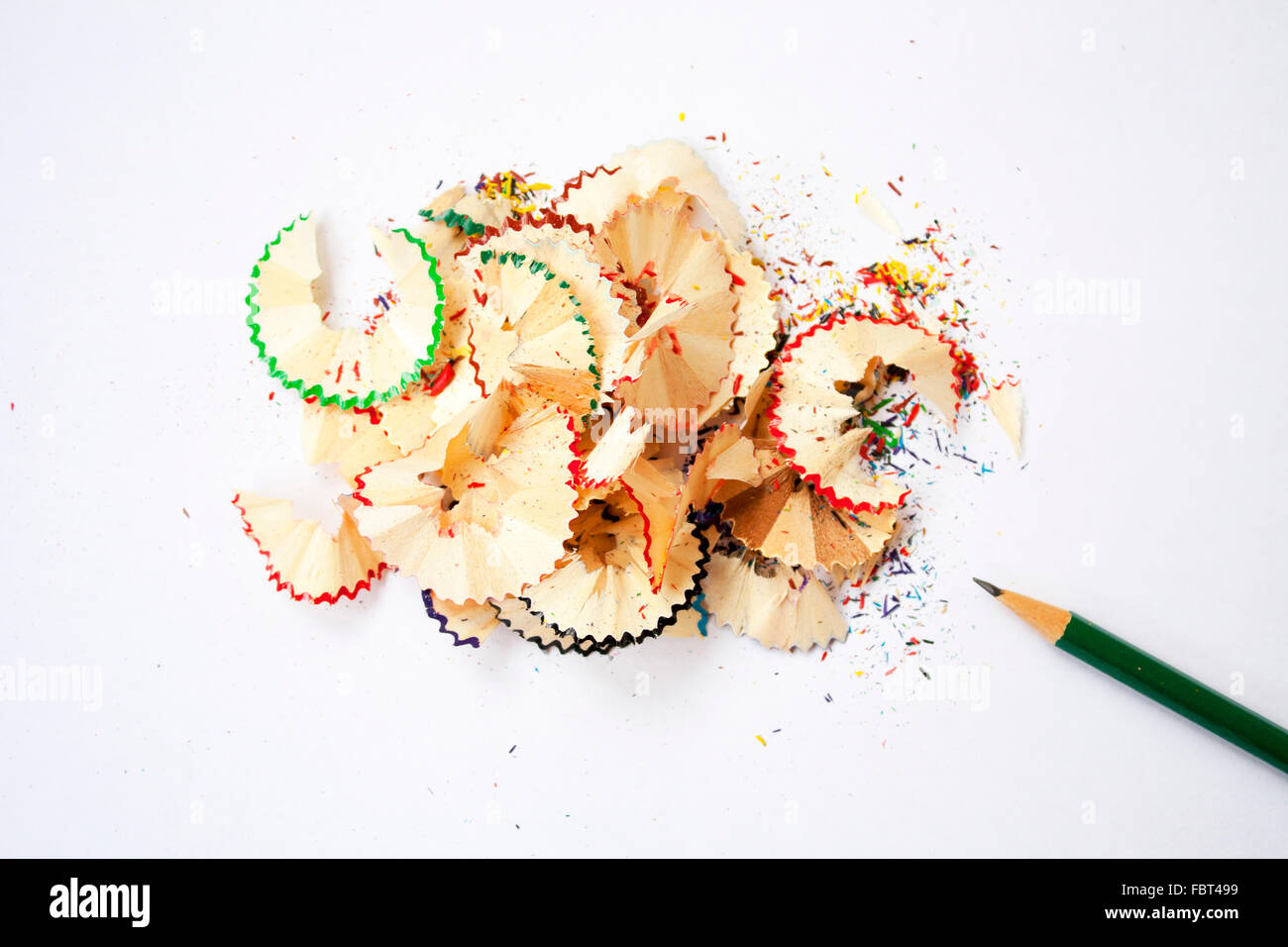 Pencil Shaving Drawing