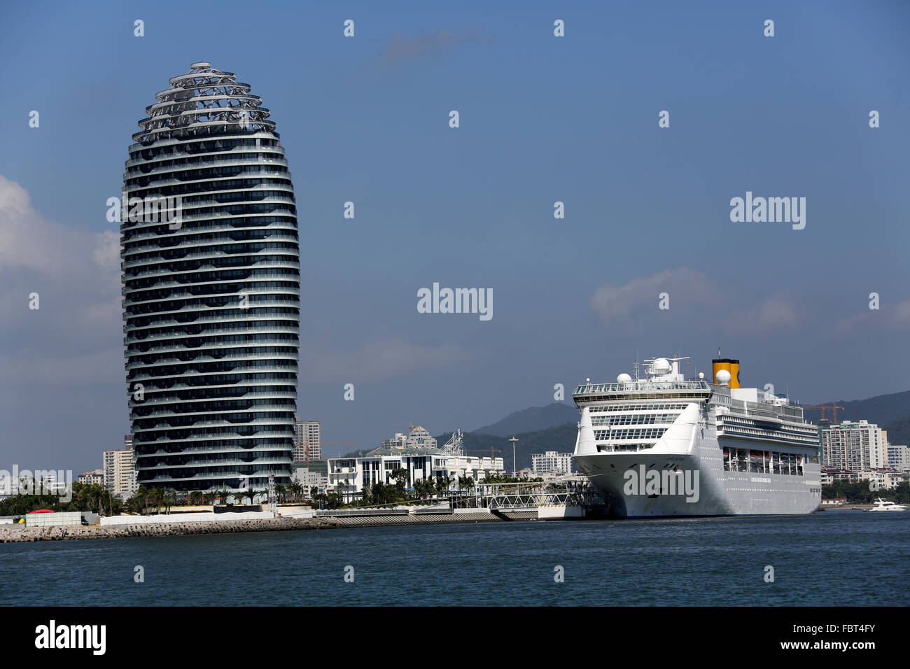 Port Sansha City Hainan Province China Stock Photo - Alamy