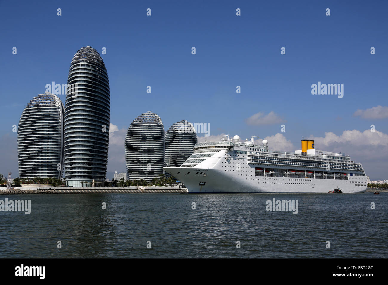 Port Sansha City Hainan Province China Stock Photo - Alamy